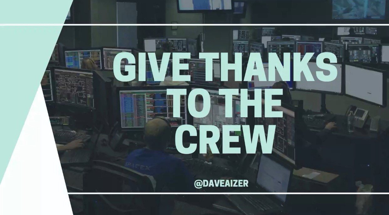Give Thanks To The Crew - DAVE AIZER